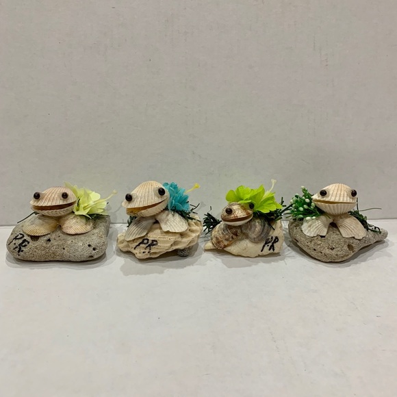 Accents | Hand Made In Puerto Rico Adorable Clam Figures | Poshmark